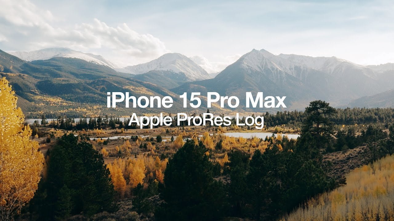 Prores LOG y prores RAW: graba videos DE CINE con tu iPhone